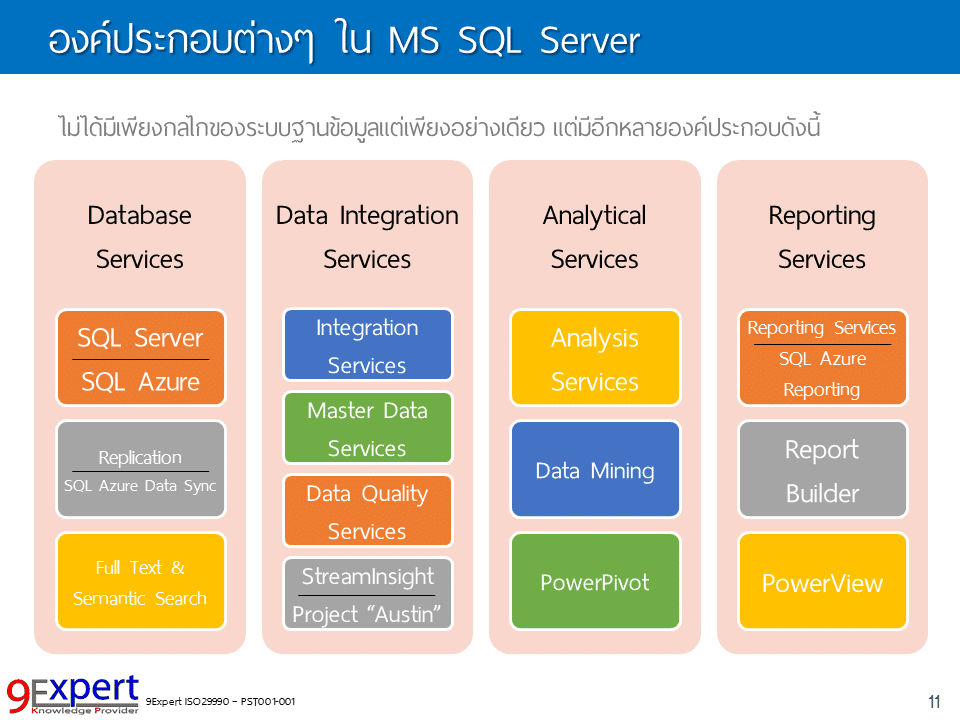 หลักสูตร Microsoft SQL Server Database Administration | 9Expert